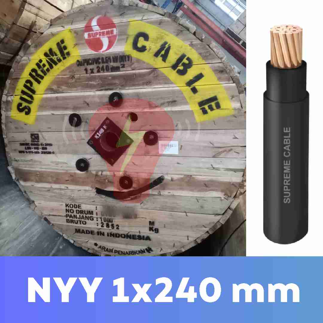 Kabel NYY 4x95mm Supreme - Kabel Listrik