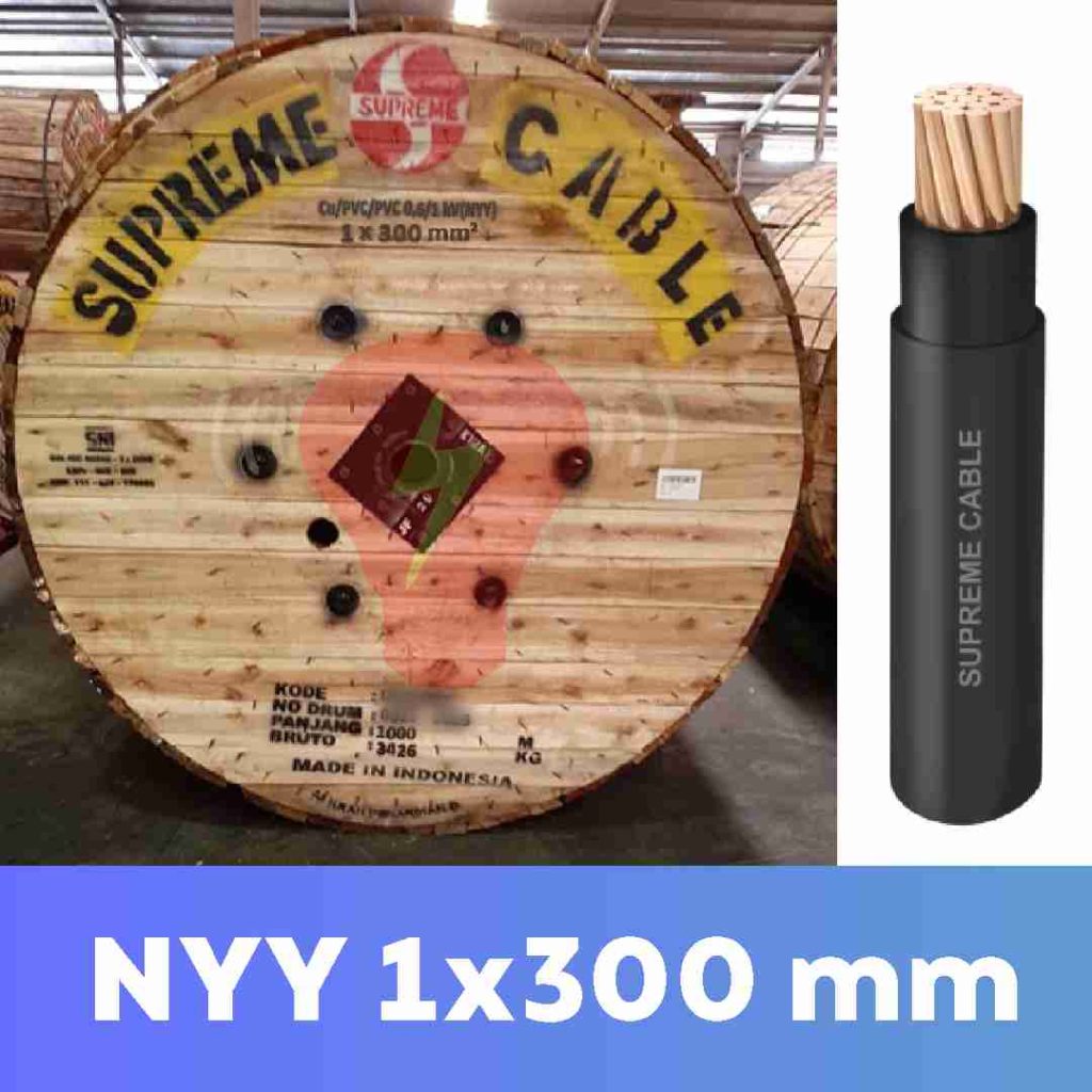 Kabel NYY 1x300mm Supreme - Kabel Listrik