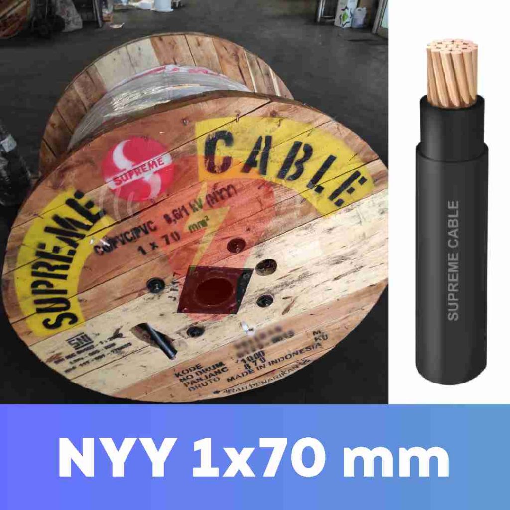 Kabel NYY 4x16mm Supreme - Kabel Listrik