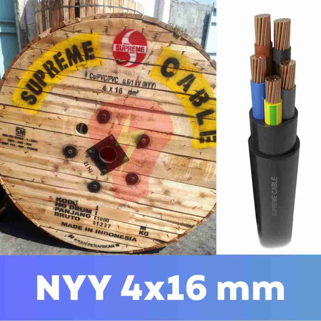 Kabel NYY 3x2.5mm Supreme Roll @100 meter